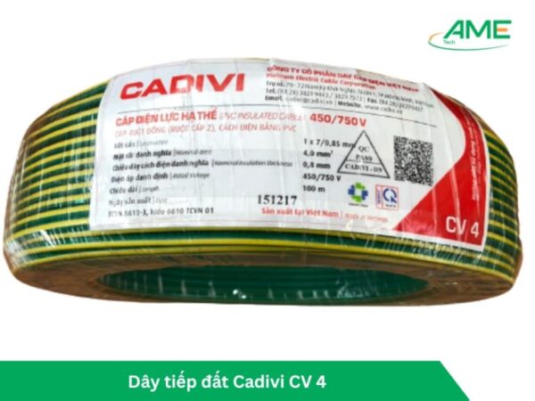 Dây TE Cadivi bao nhiêu tiền cuộn 100 mét?